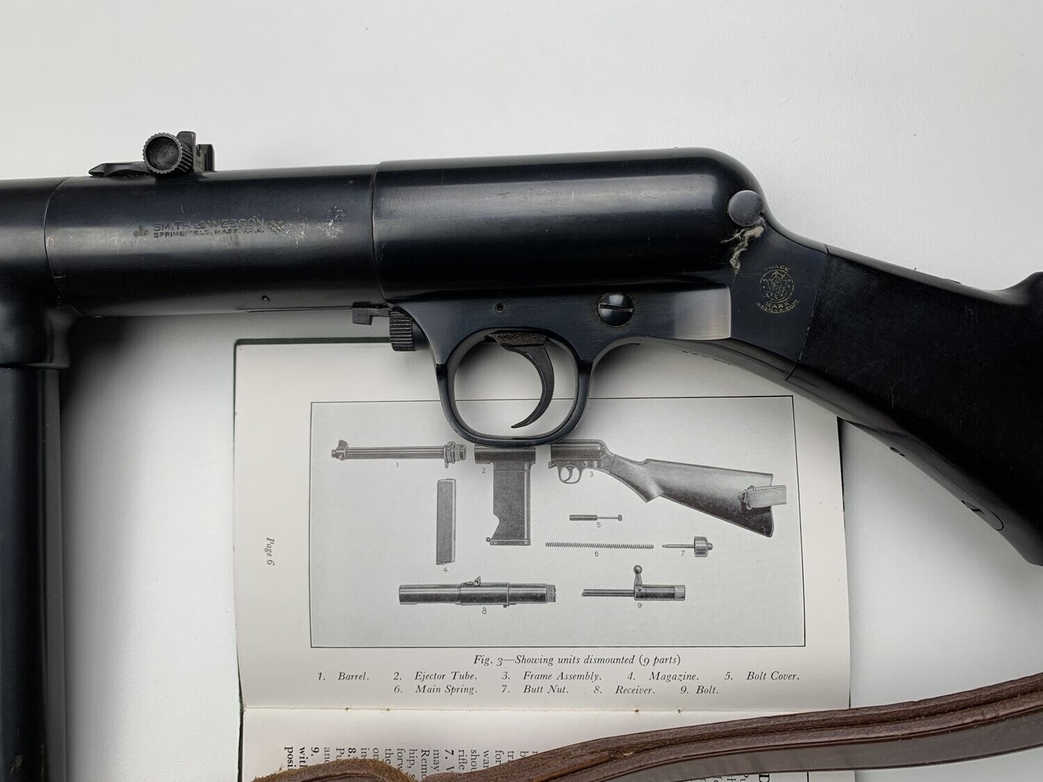 S&W LIGHT RIFLE MARK I 9 MM