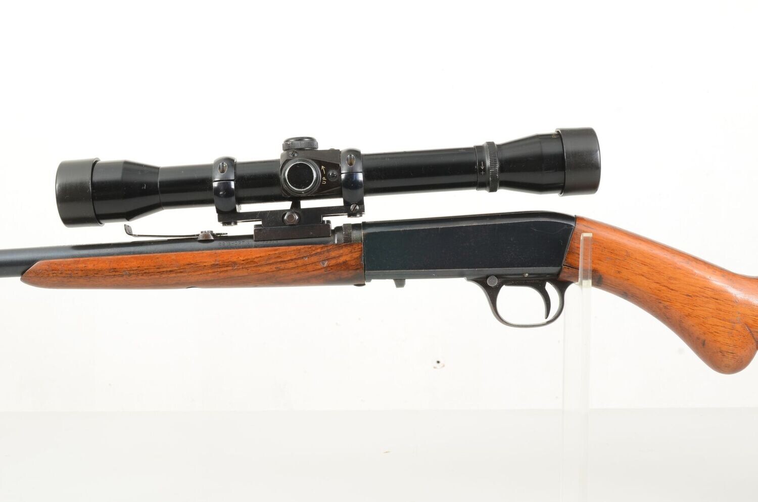 FN Browning SA 22 1st model - Take-down in 22 short - vintage scope ...