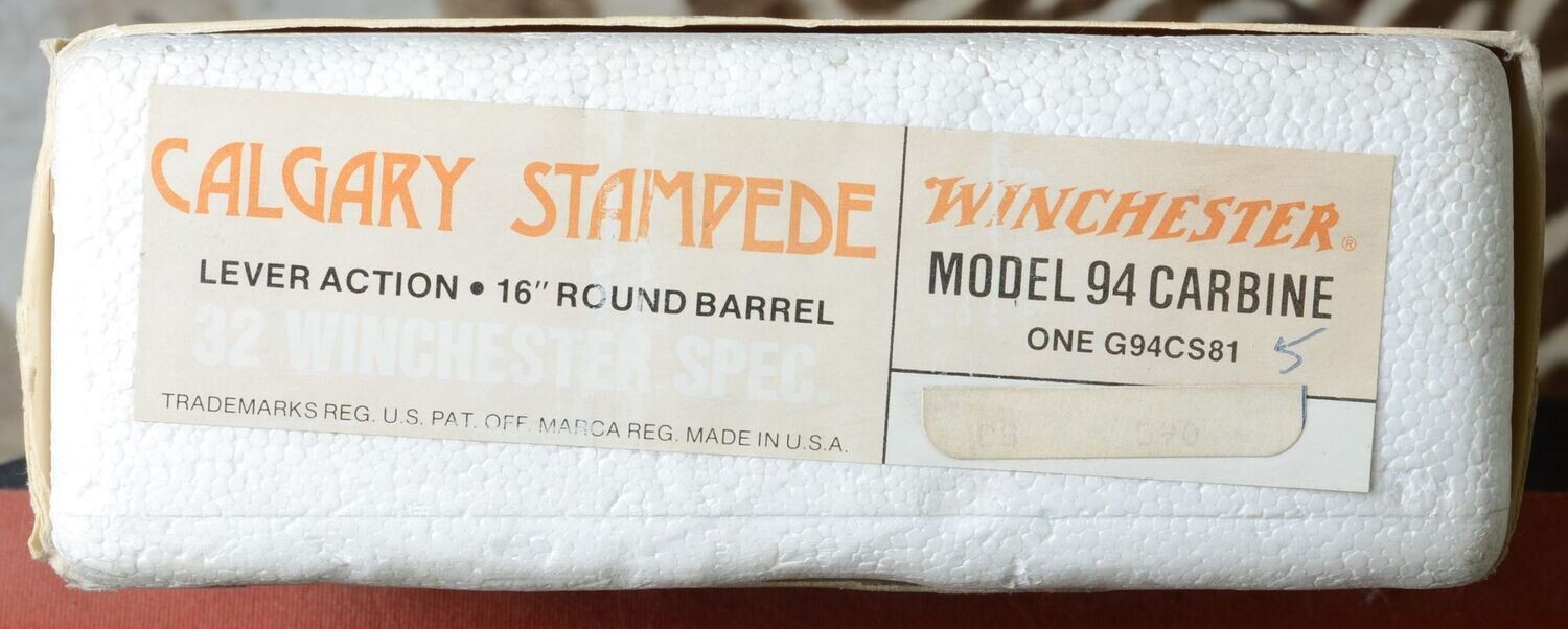Original Rifle Box Mod 94 - Carbine 32 Win Spl Calgary Stampede 1981 - 1000 pr