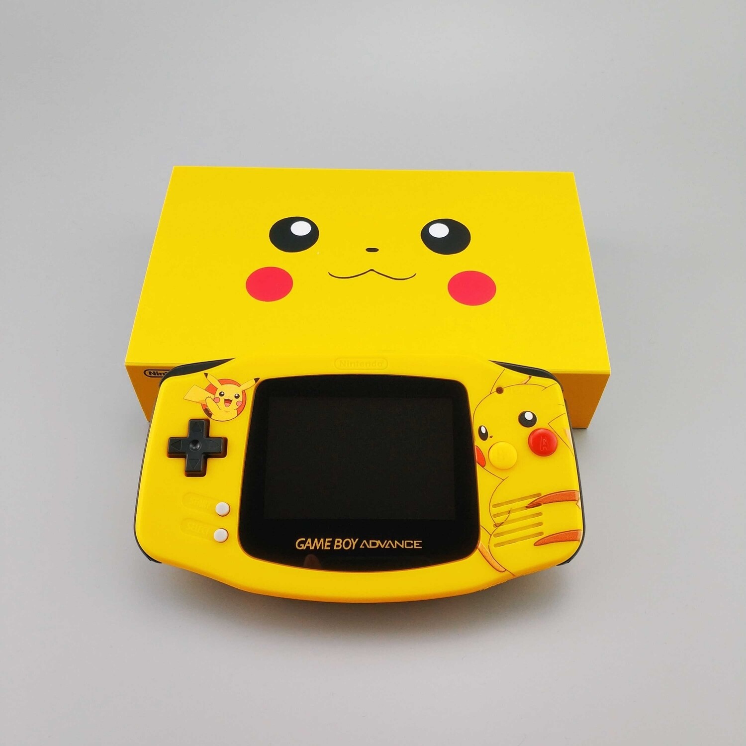 Pikachu Gameboy Advance Console New IPS Screen!
