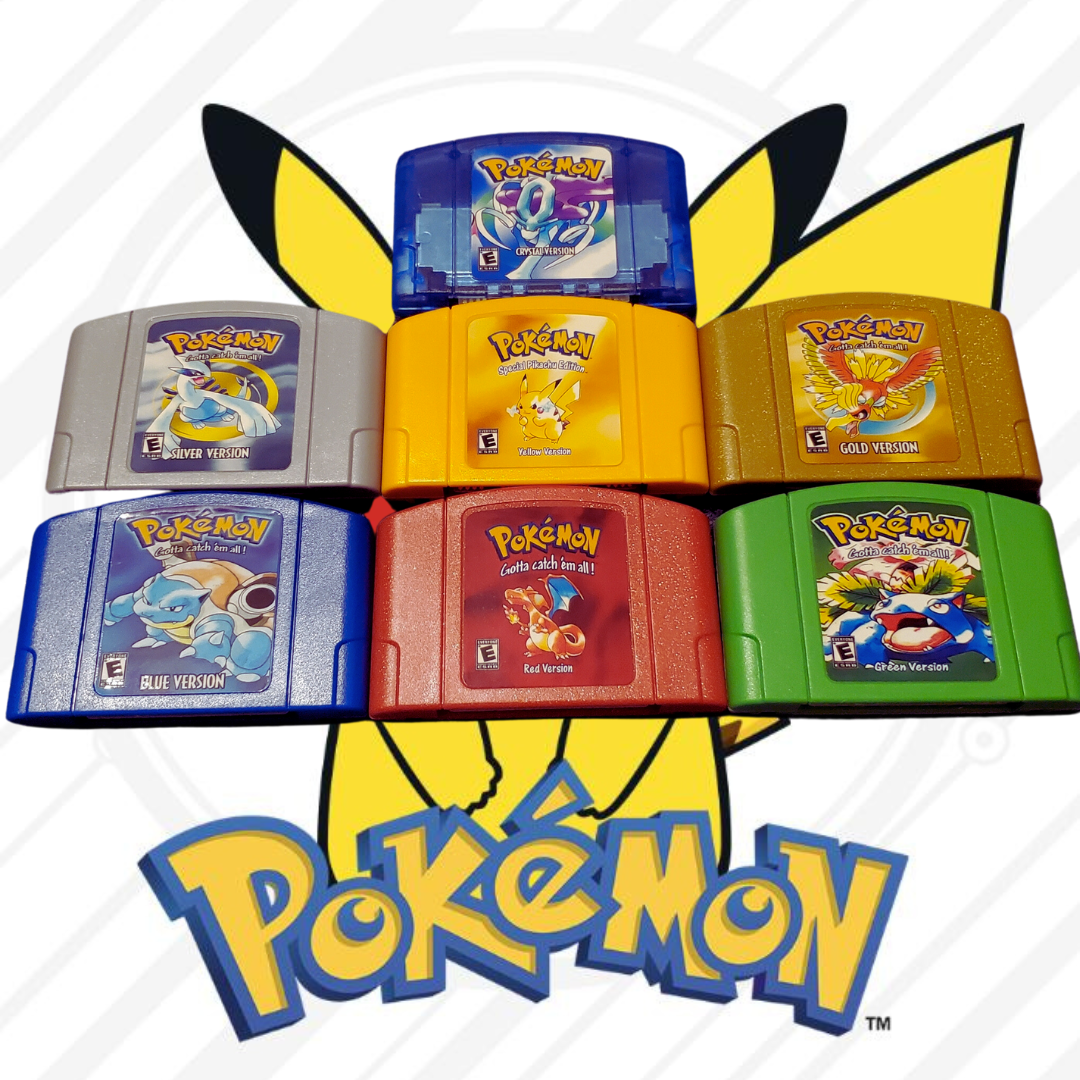 Pokemon Games for Nintendo 64!