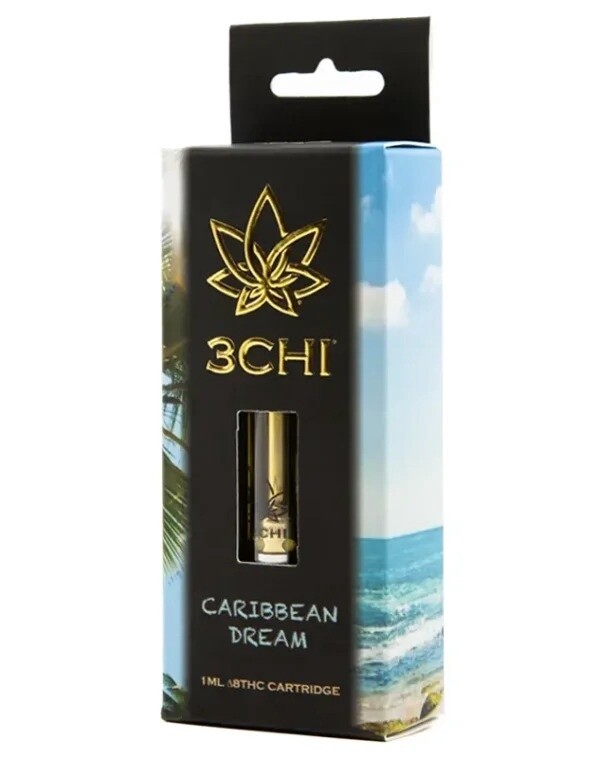 3Chi: Carribean Dream Delta 8 THC Vape Cartridge 1ml - Psychedelic ...