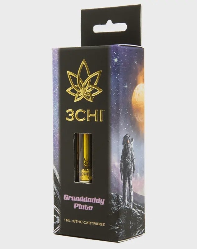 3Chi: Granddaddy Pluto Indica Delta 8 THC Vape Cartridge 1g - Country ...