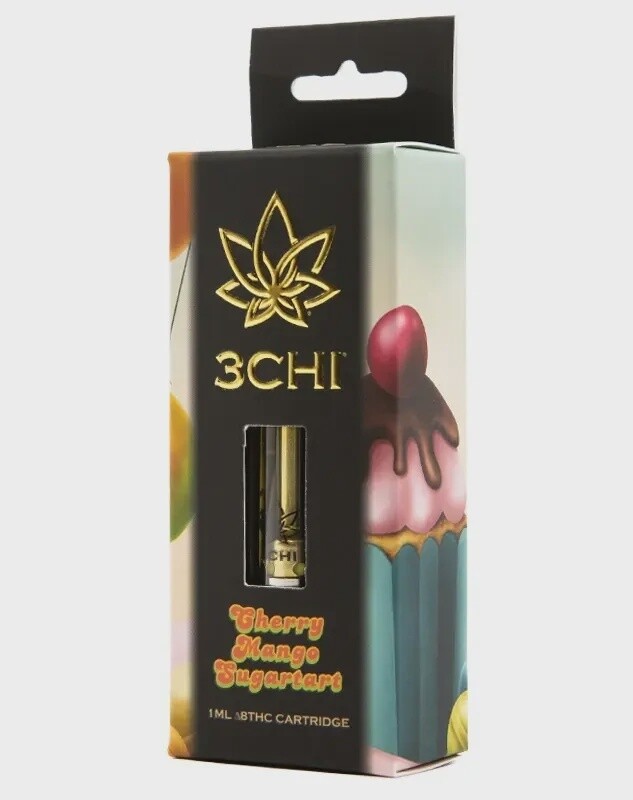 3Chi: Cherry Mango Sugartart Hybrid Delta 8 THC Vape Cartridge 1g ...