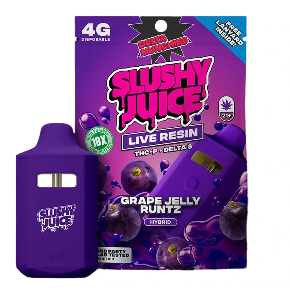 Delta Munchies: THC-P Delta 8 THC 4g Vape Grape Jelly Runtz Hybrids ...