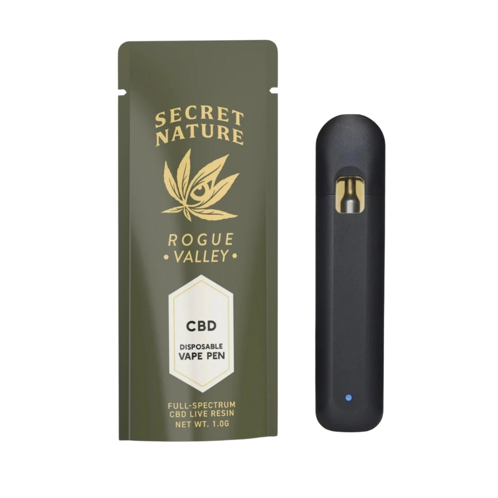 Secret Nature: Live Resin CBD Disposable Vape Pen Lemon Diesel Sativa ...
