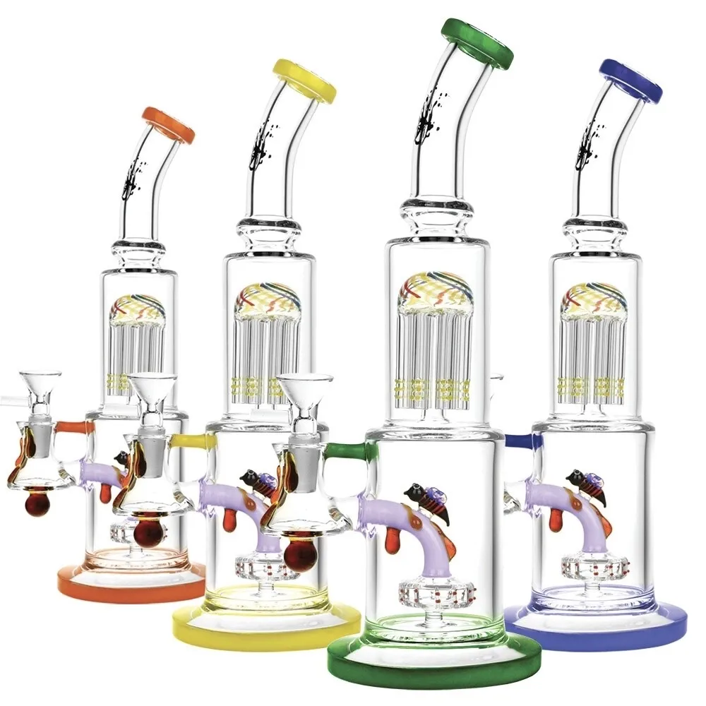Pulsar: Bee Tree Perc Glass Water Pipe - Shop Tester - Nurse Wellness