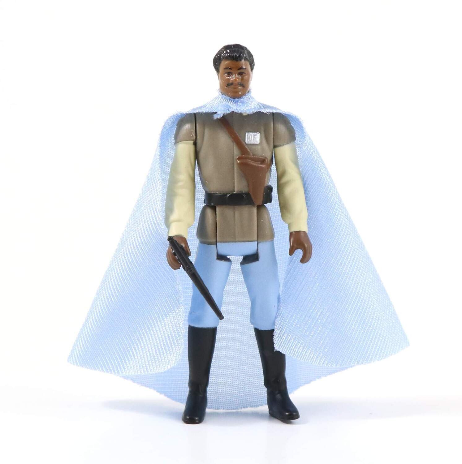 Custom Vintage Style Movie accurate Lando figure with custom blaster