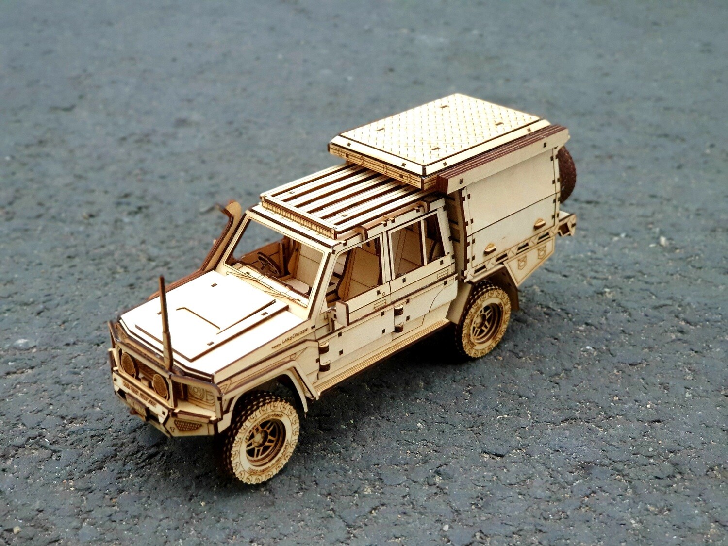 Toyota Landcruiser Custom Flatpacks - 3D Lasercut Model Cars - That ...