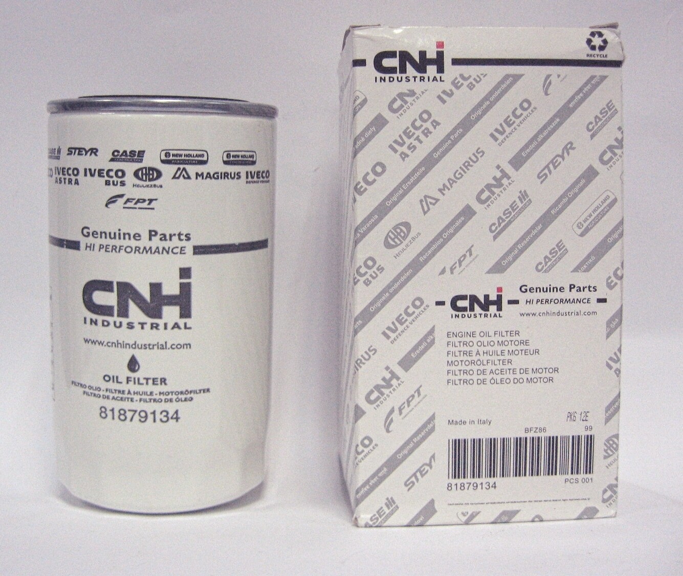 FILTRO OLIO MOTORE 81879134