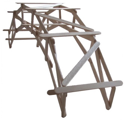 17" Arch Popsicle Bridge