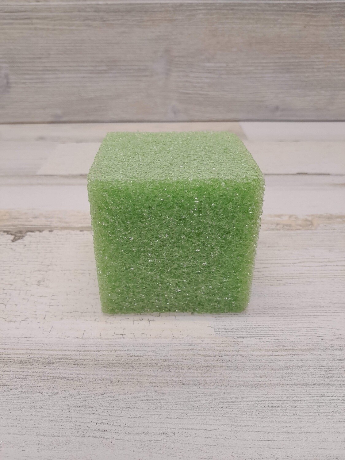 3" Styrofoam Cube Green