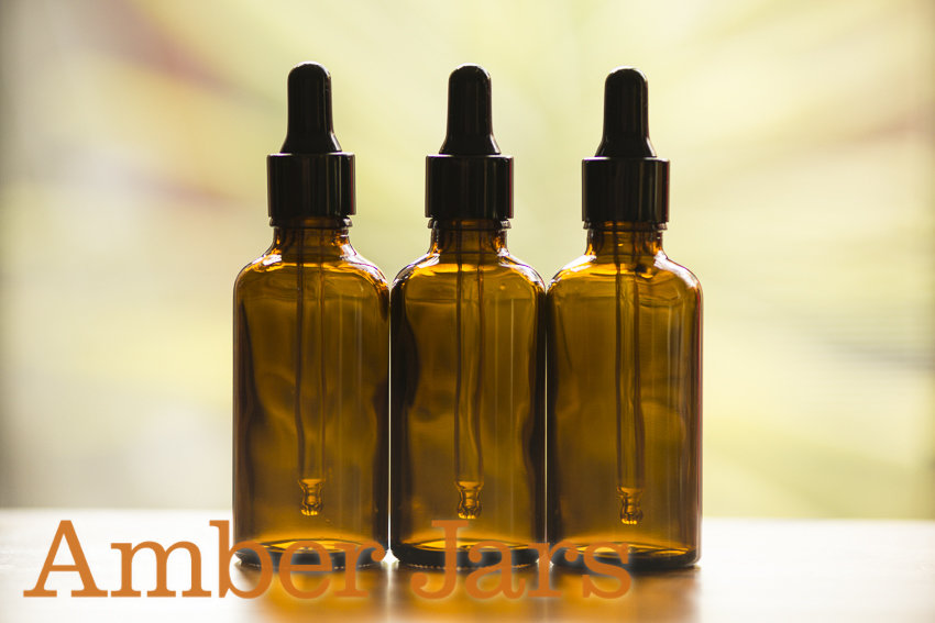 Dropper Bottles - Aromatherapy bottles - Amber Glass Jars & Bottles ...