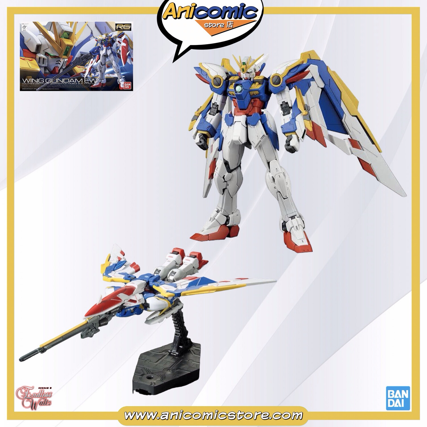 Gundam RG 1:144 Model Kit Wing - Gundam Wing: EW