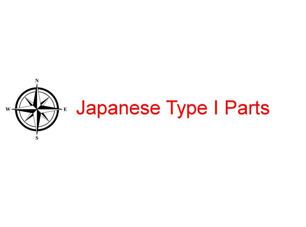 Japanese Type I Parts
