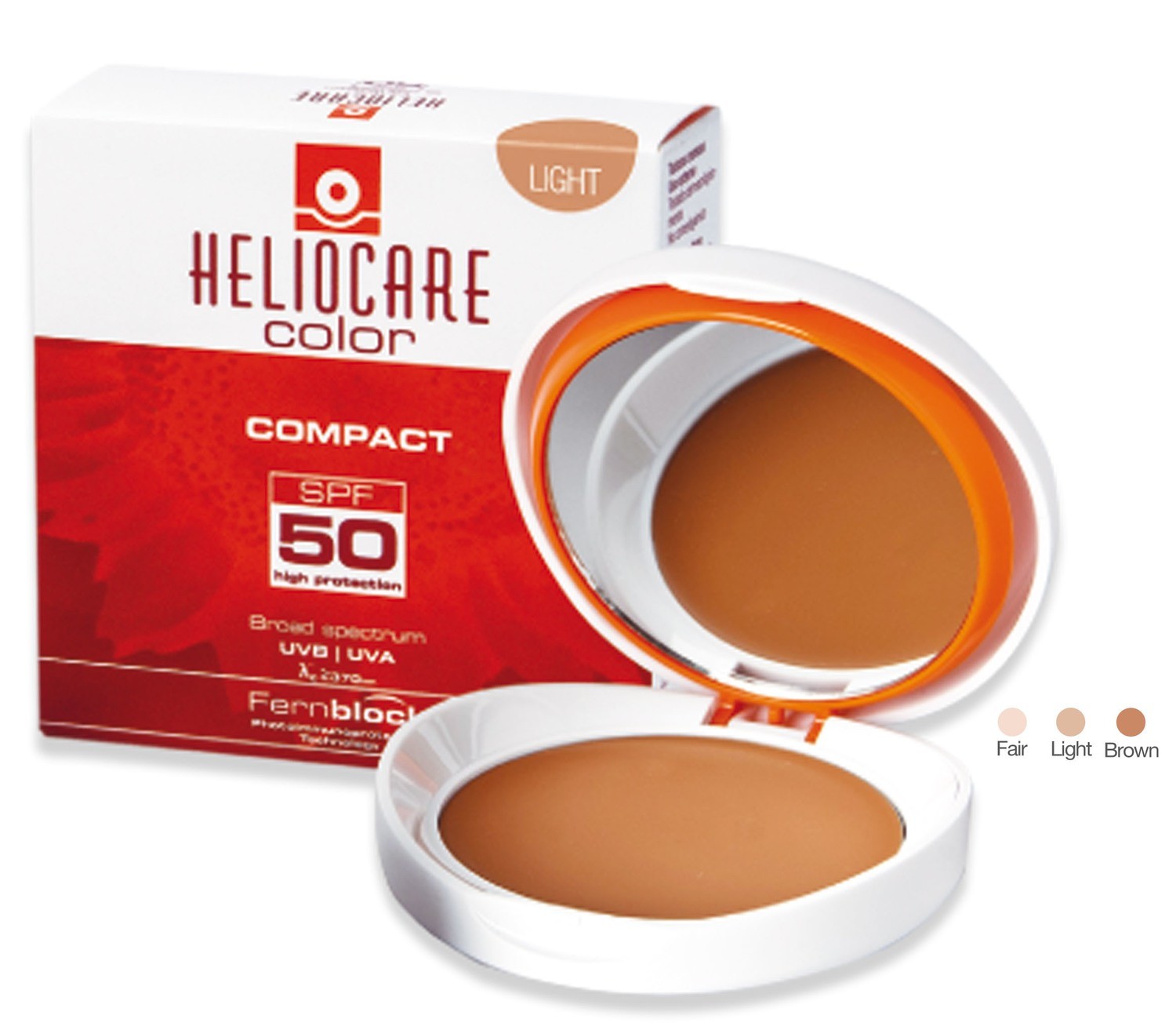 HELIOCARE Compacto SPF 50. En 3 tonos. maquillaje fotoinmunoprotector ...