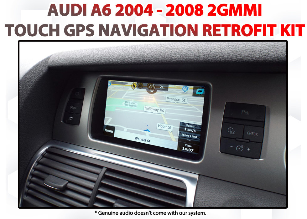 Audi A6 (C6) 2G MMi Touch Navigation upgrade