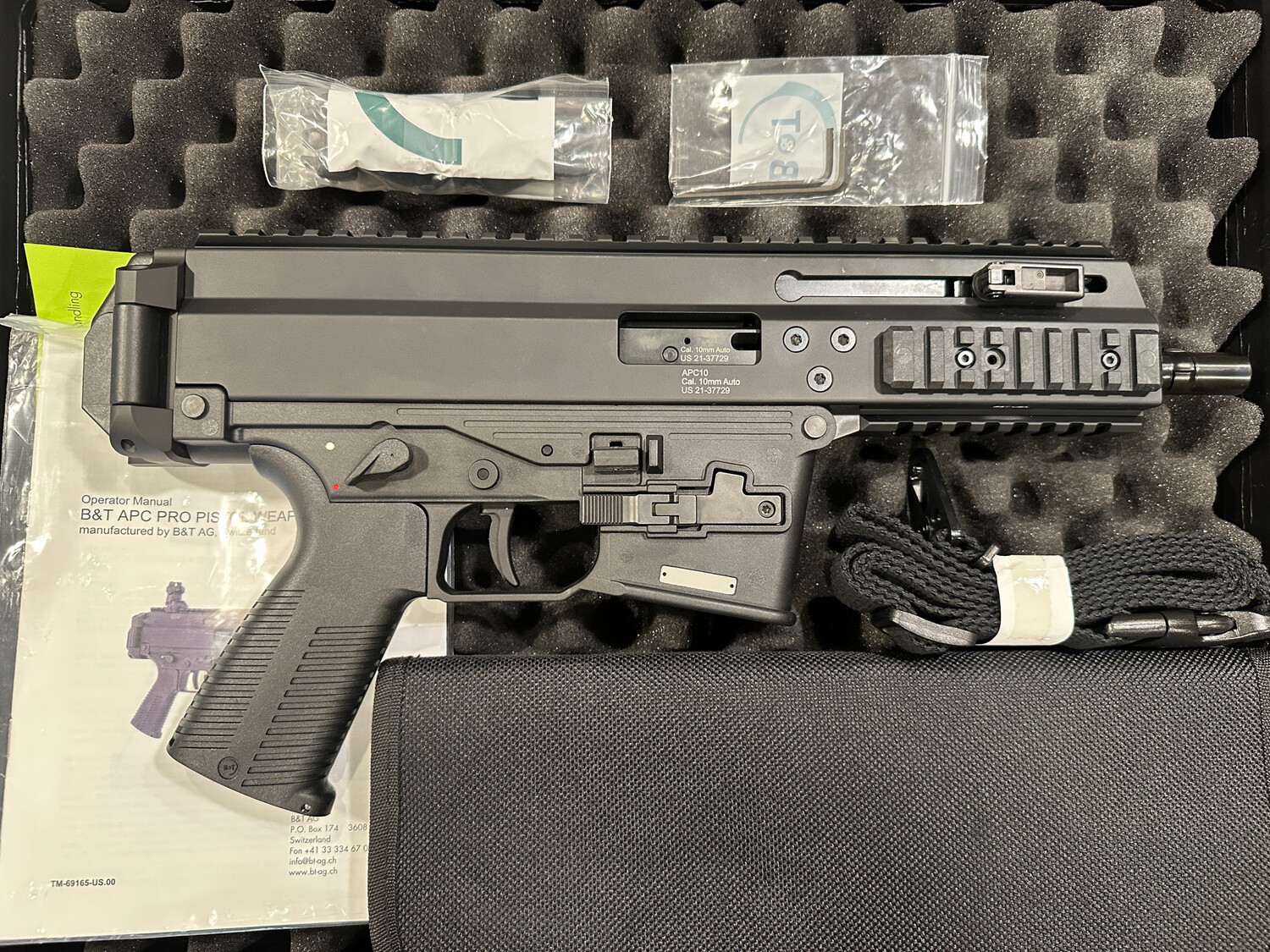 APC10 Pro (10mm) Glock Lower BT-361300 (pistol) Demo Never Fired. Like New.