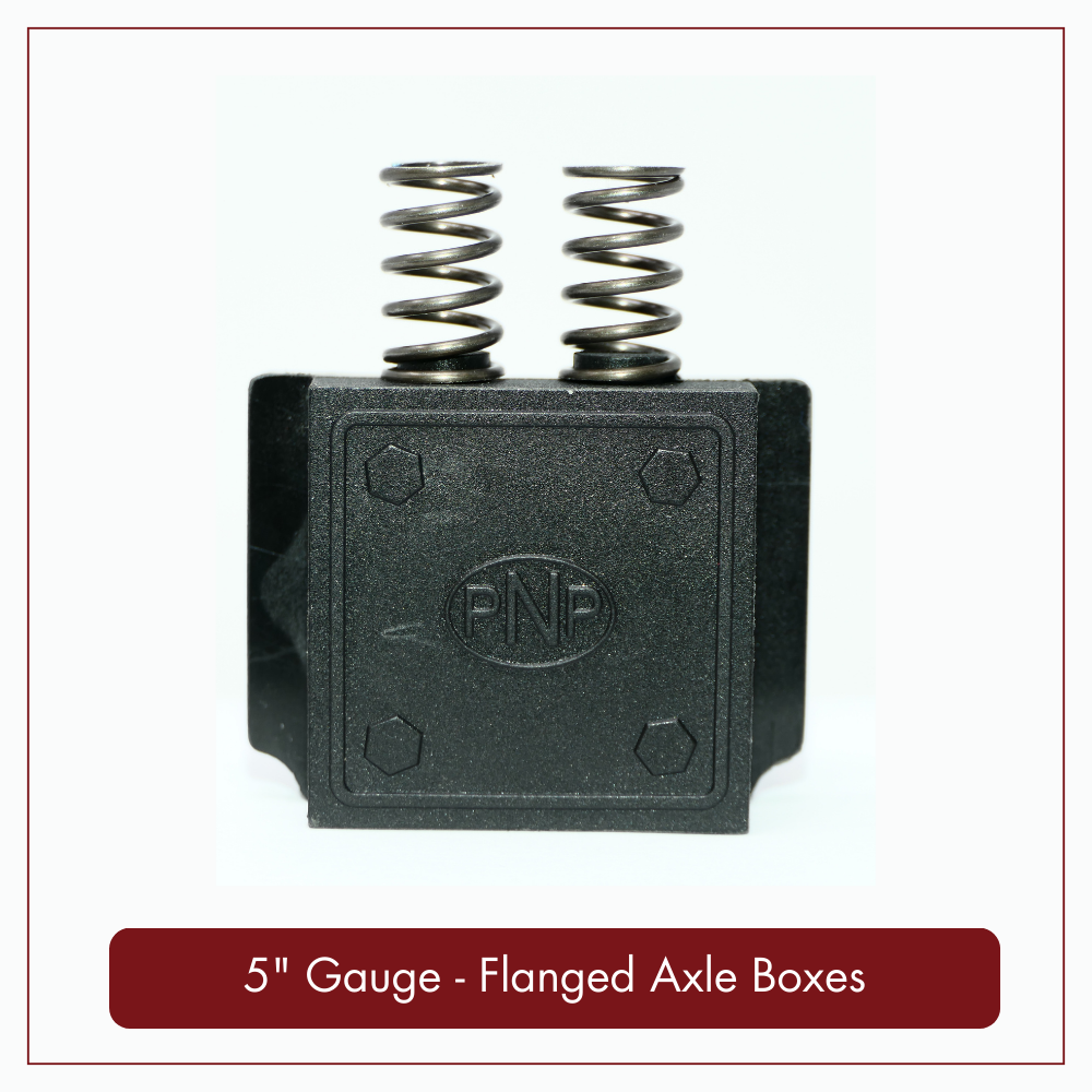 5" Gauge Flanged Axle Boxes