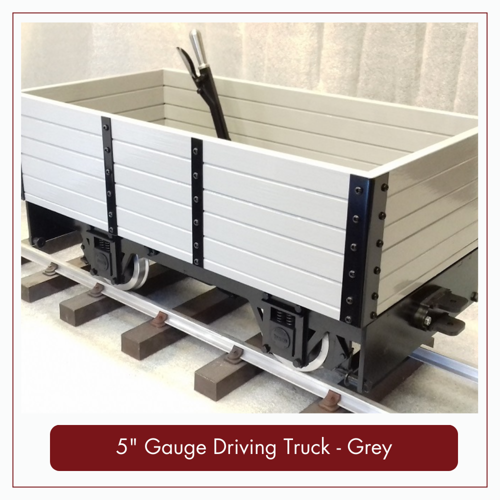 5" Gauge Driving Truck - 2 Wheel Coal Wagon