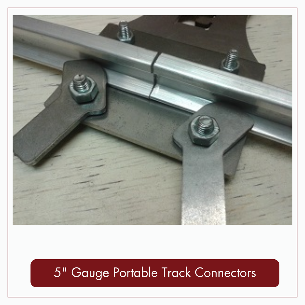Portable Track Connectors for 5" & 7¼" Gauge