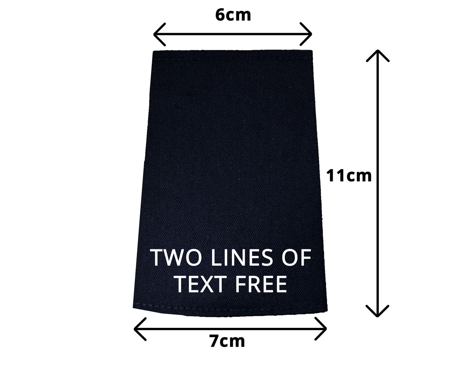 Epaulette Silders - Blank, Personal & Police