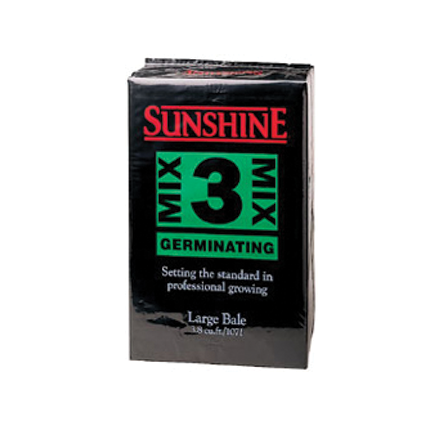 Sustrato Sunshine Fina #3 3.8 pcu Sin Vermiculita