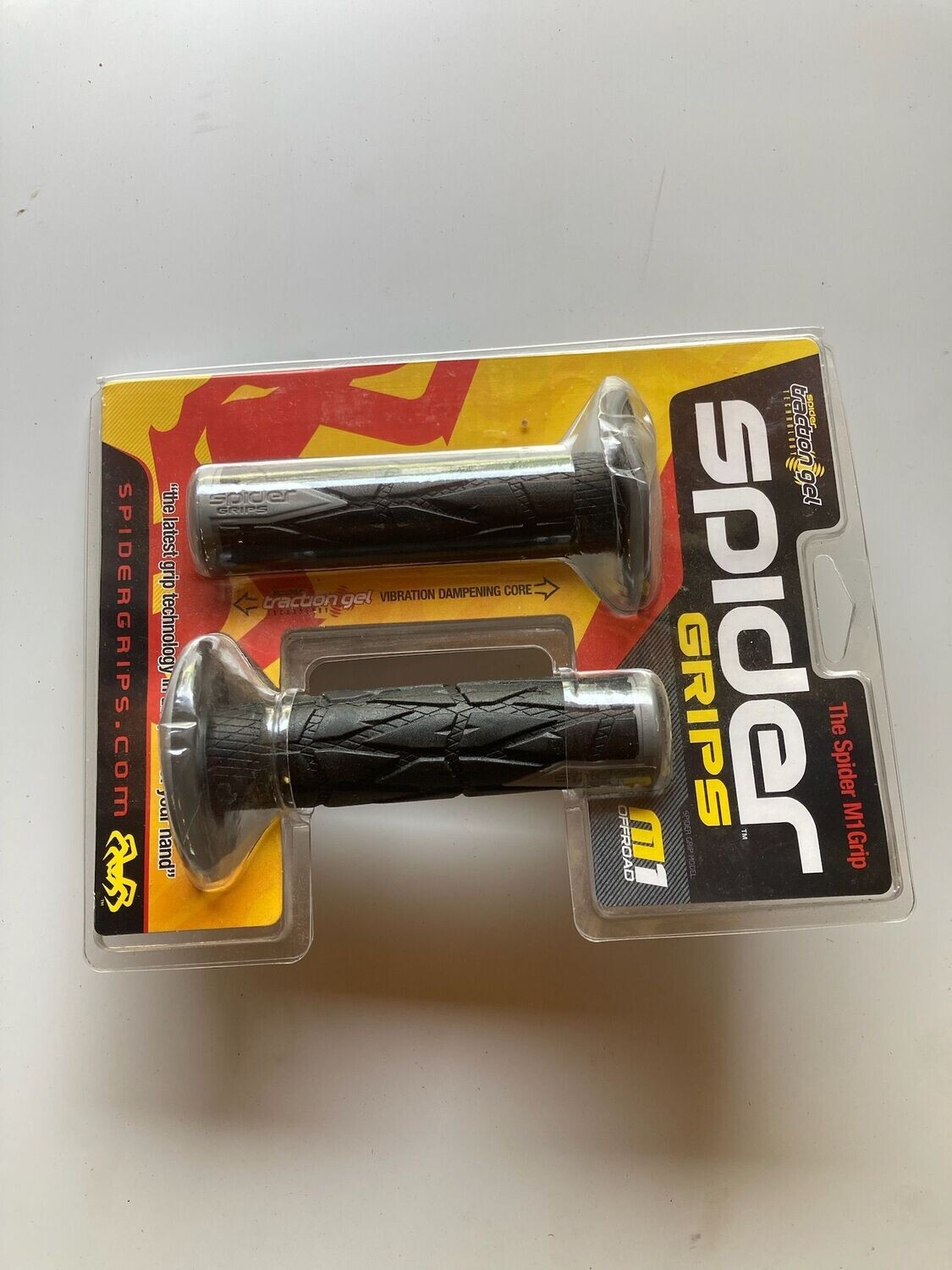 Spider Grips, Black/Gray with Traction Gel