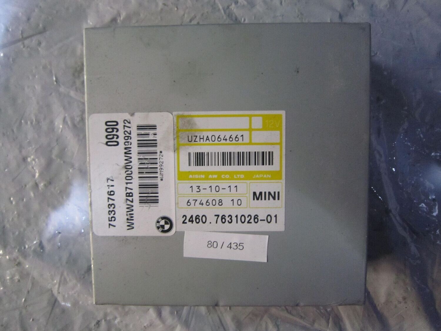 80-435 Modulo Controllo Della Trasmissione Aisin aw co.LTD 2460.7631026 ...