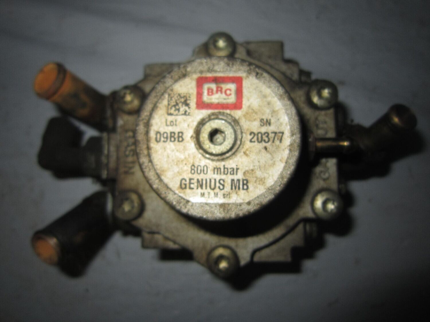 90-724 Riduttore Di Pressione Gpl Brc GENIUS MB GENIUSMB 800 MBAR ...