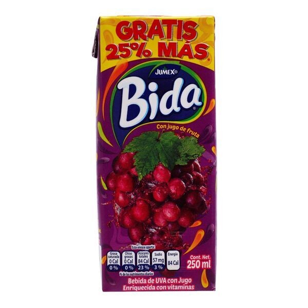 JUMEX JUGO BIDA UVA 250 ML