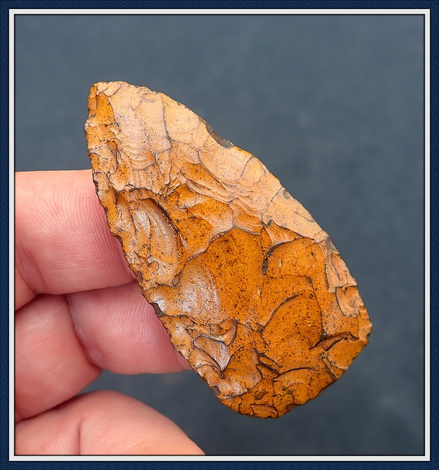 ~ Very Fine ~ Small Cowhouse Slough Blade With Accetuated Flaking ...