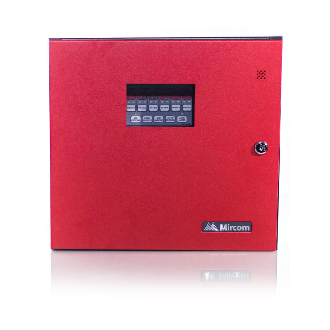 Panel Convencional De 6 Zonas Mircom