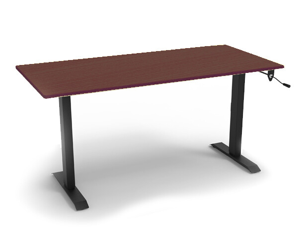 Ofix HDF105 (120x60) Manual Height Adjustable Desk