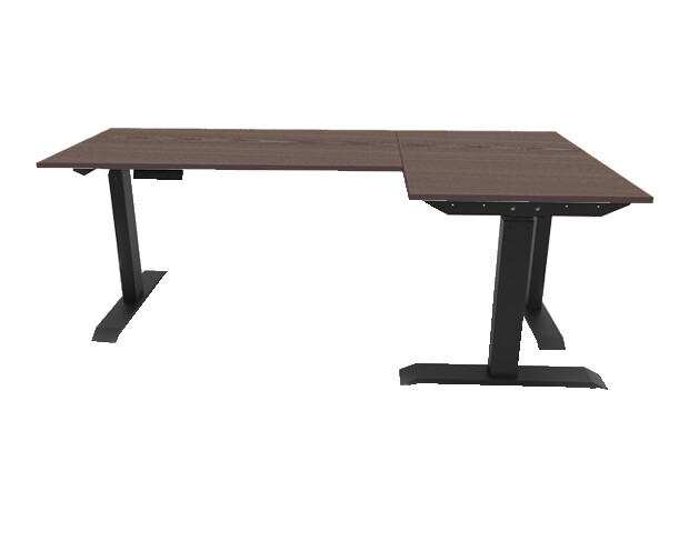 Ofix HDF106 (110x60-90x60) L-Shape Height Adjustable Desk