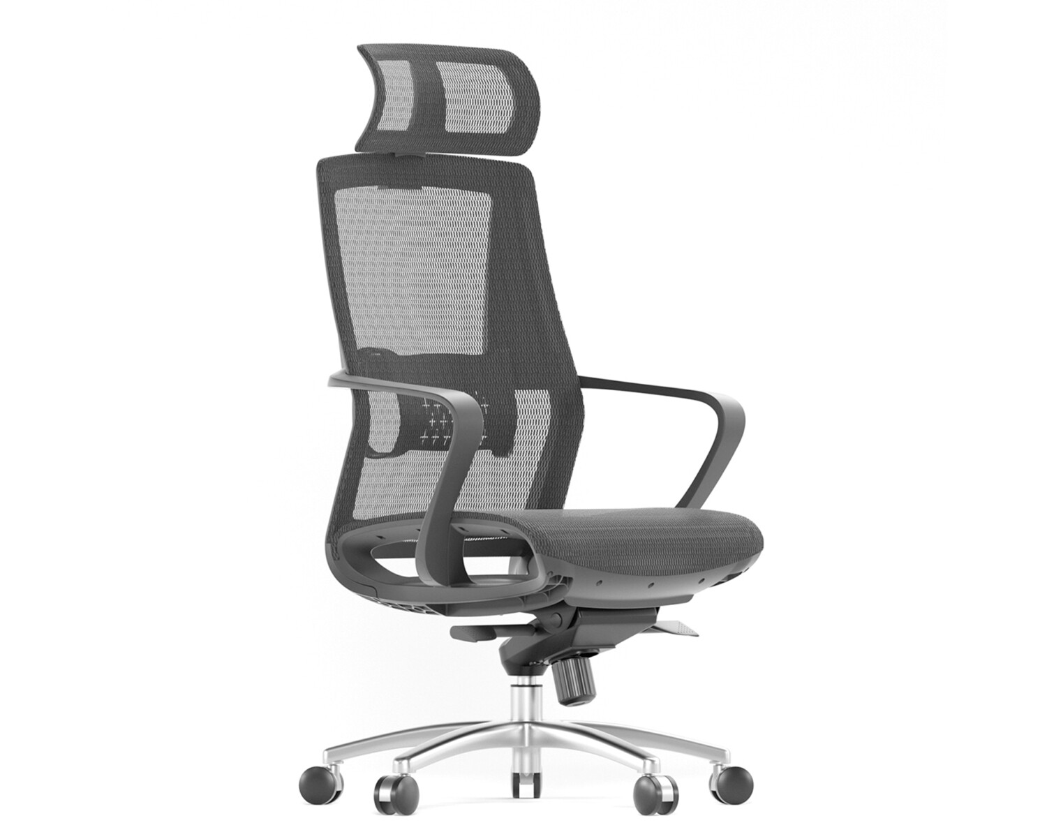 Ofix Korean-106J All Mesh Office Chair (Black)