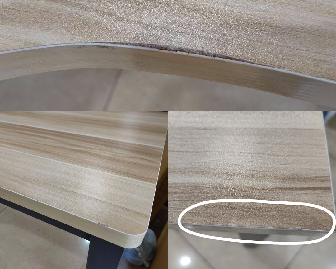 (Sale) Ofix 701 Desk L-Shape Computer Desk (Scratches/Dents/Crack)