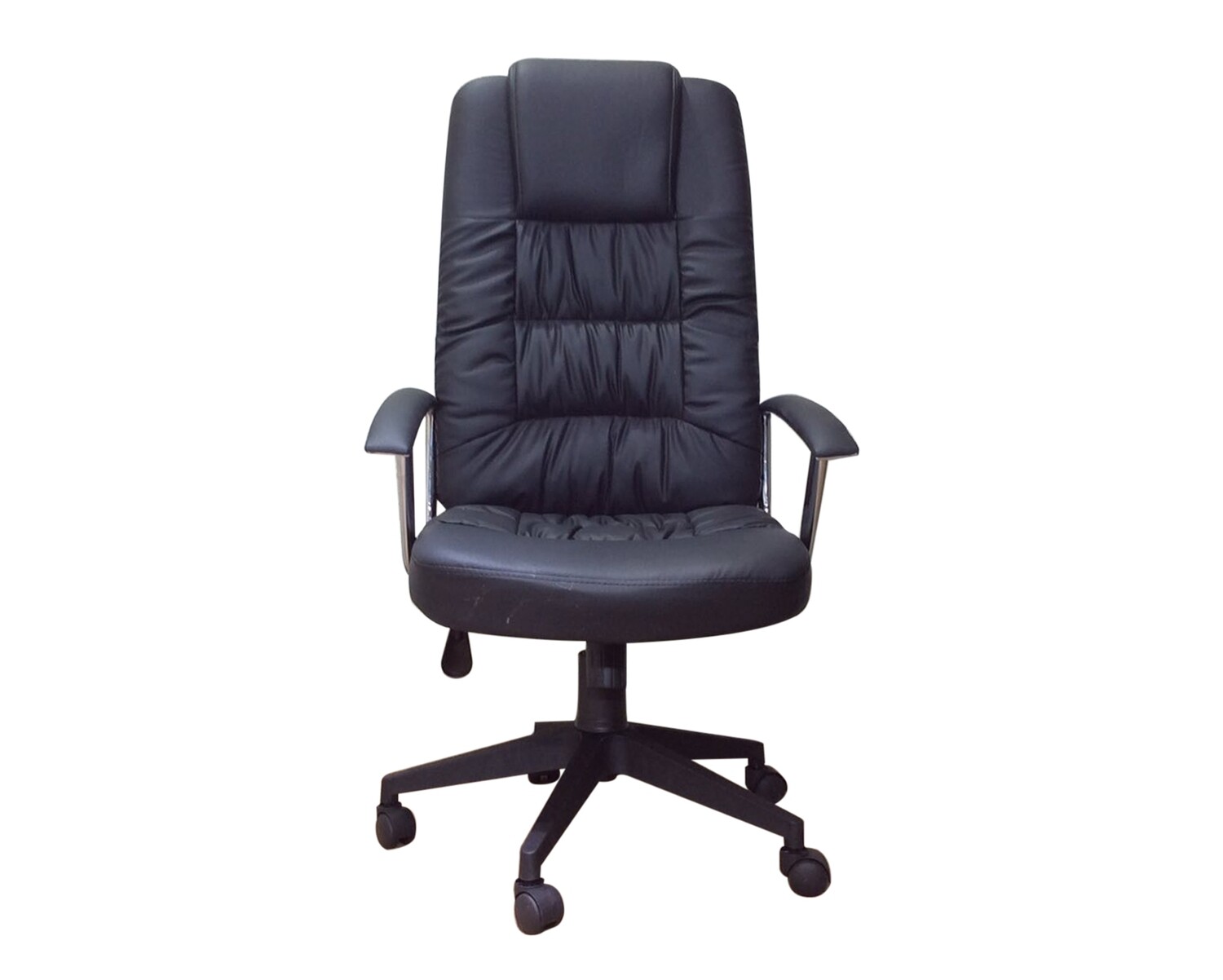 Ofix Deluxe-35P High Back PU Chair (Black)