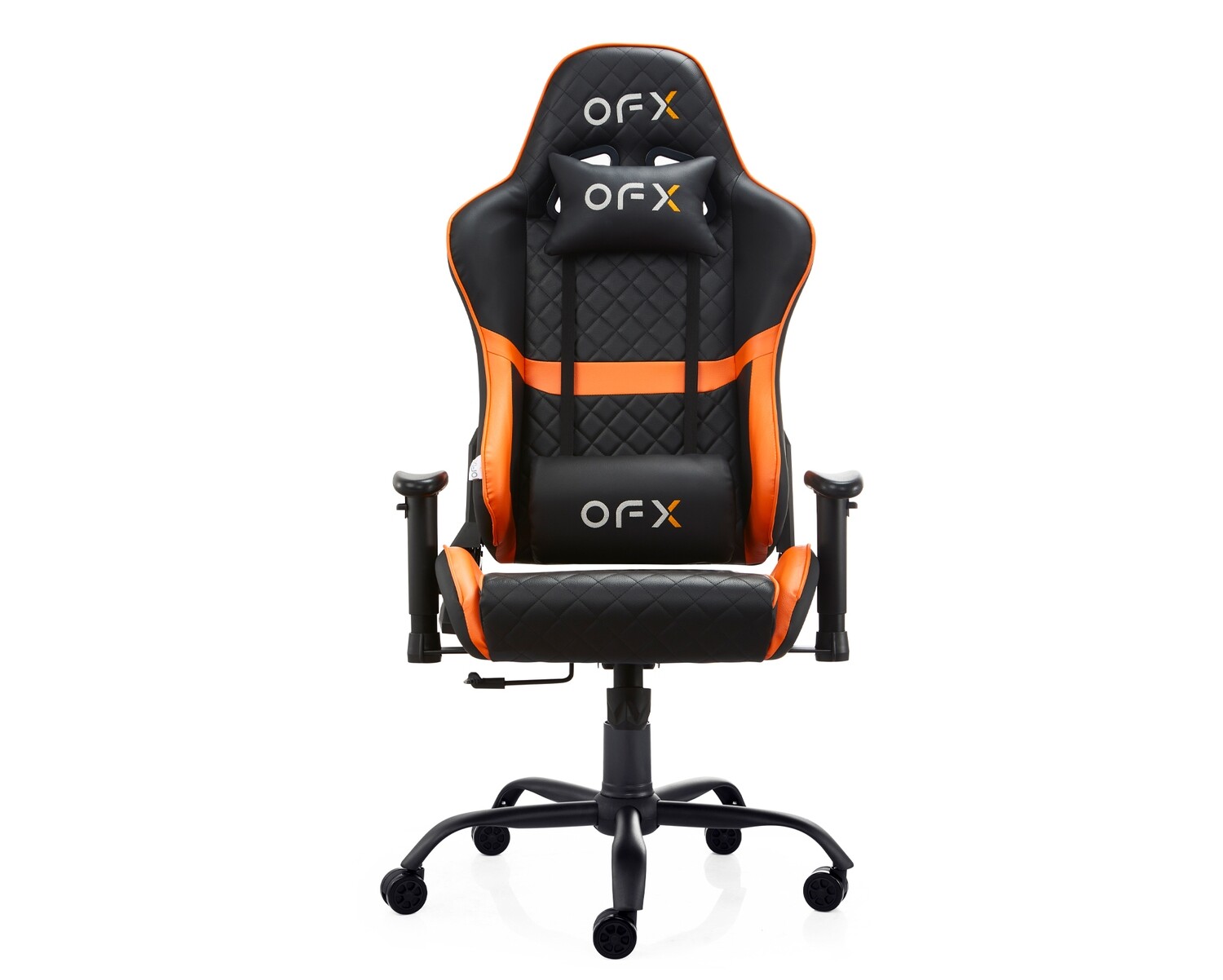 OFX David Diamond Pattern Steel Base Gaming Chair