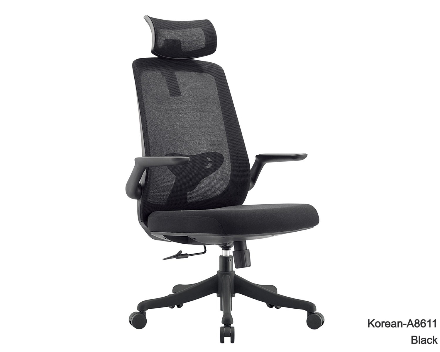 Ofix Korean-A8611 High Back Mesh Chair (Black)