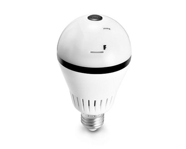 Qube Wifi 360 2.0 Bulb CCTV Camera