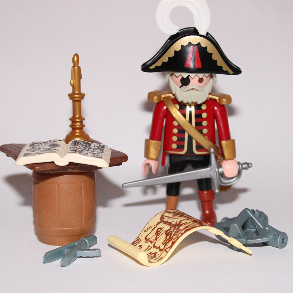 playmobil 3936 capitaine navire special