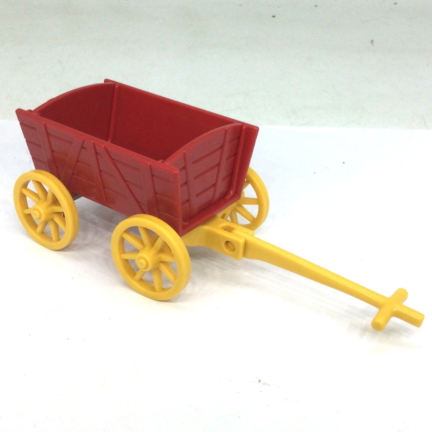 Playmobil charrette à bras rouge