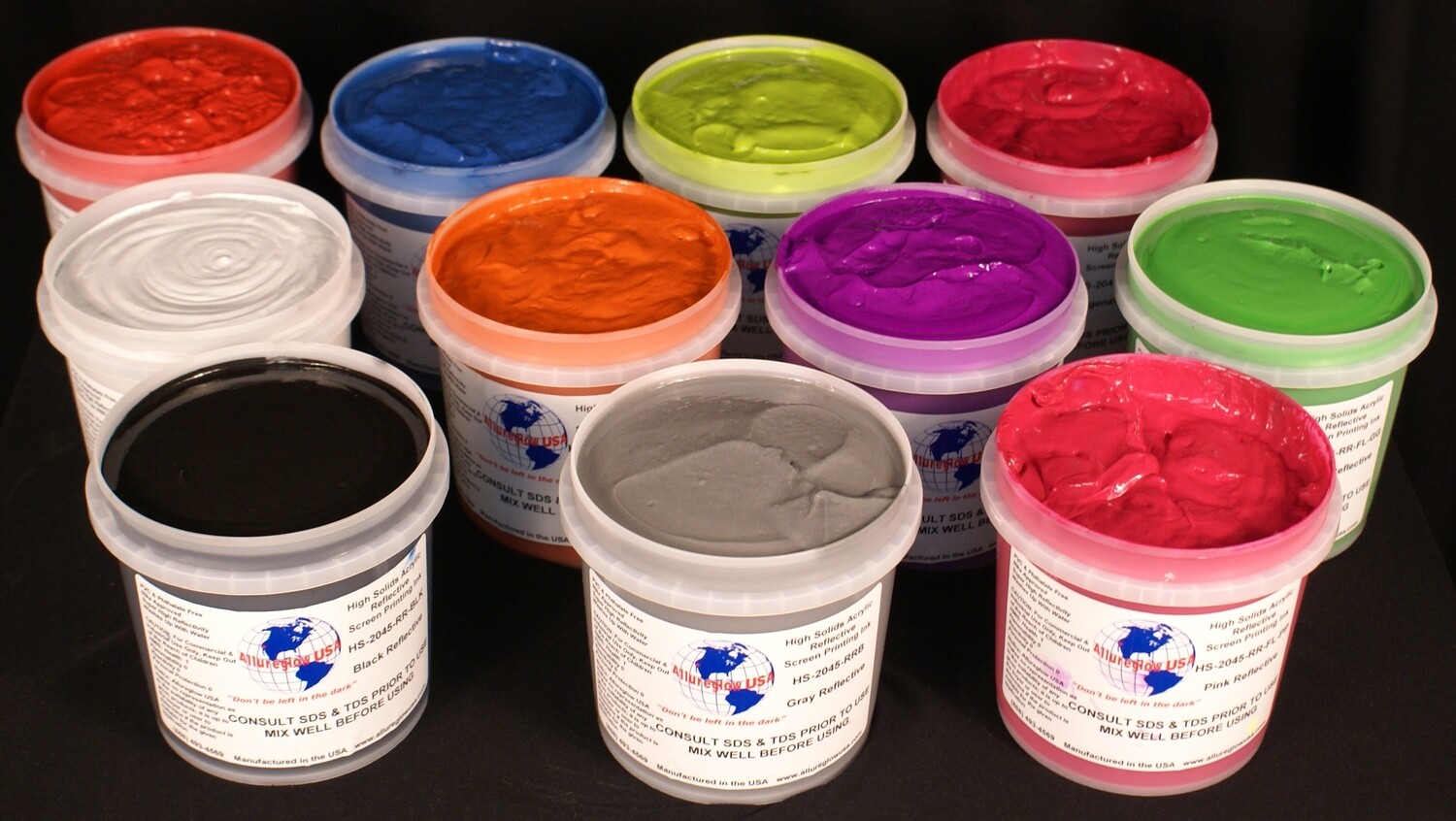 DC-2045-RRB-FV SILVER/GREY REFLECTIVE DISCHARGE INK - FIVE GALLON