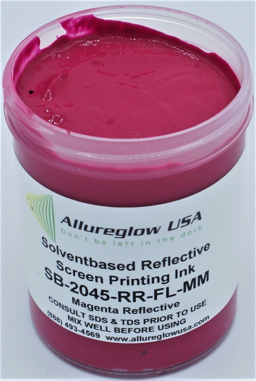 SB-2045-RR-FL-MM-QT SOLVENT BASED MAGENTA REFLECTIVE SCREEN PRINTING ...