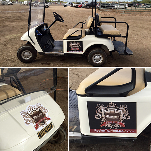 Golf Cart Decals
