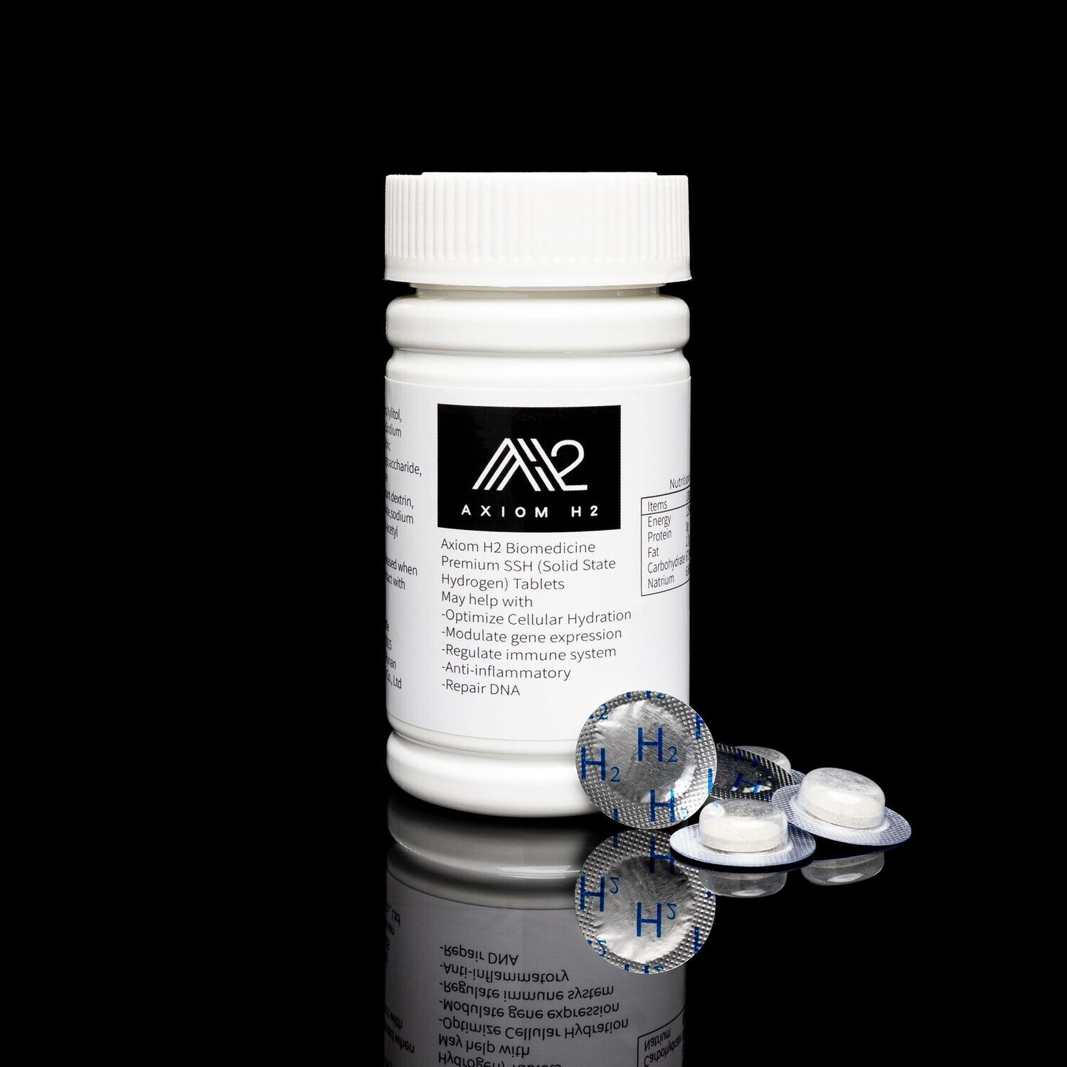 Oral SSH (Solid State Hydrogen) Tablets