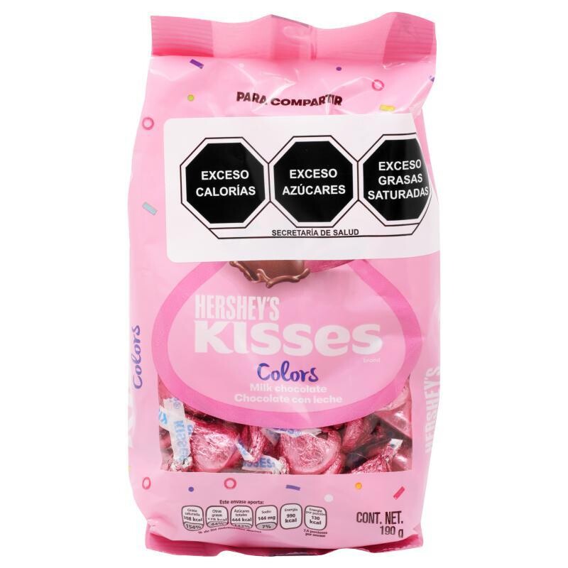 Chocolates Kisses Rosados