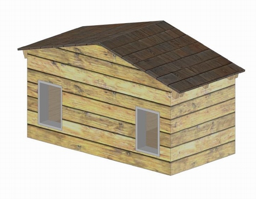 Large Duplex DOG House Construction Guide