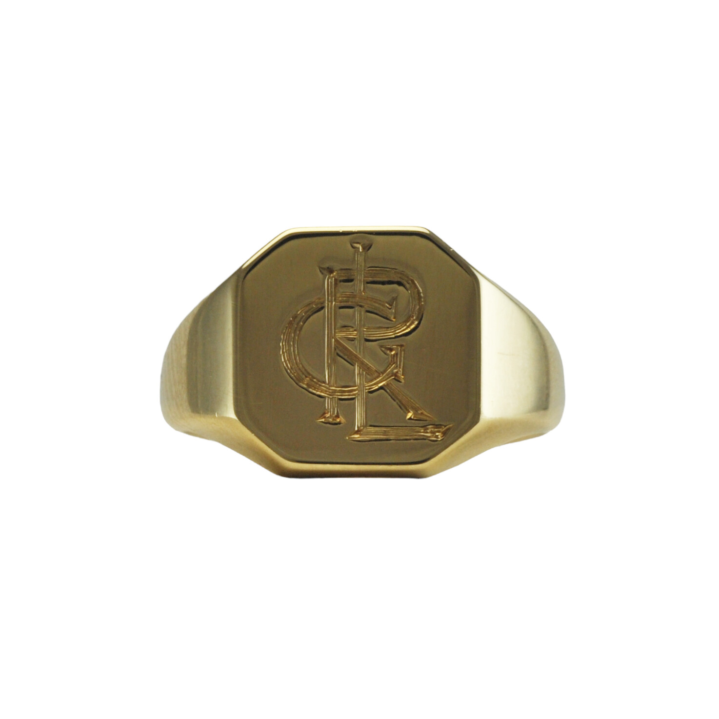 Antique ‘GRL’ 18ct Gold Signet Ring